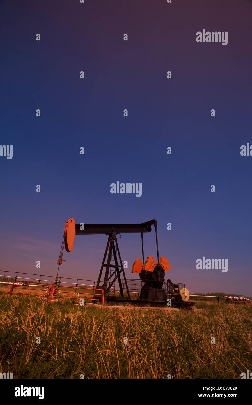 Oil pump; Edmonton, Alberta, Canada Stock Photo - Alamy