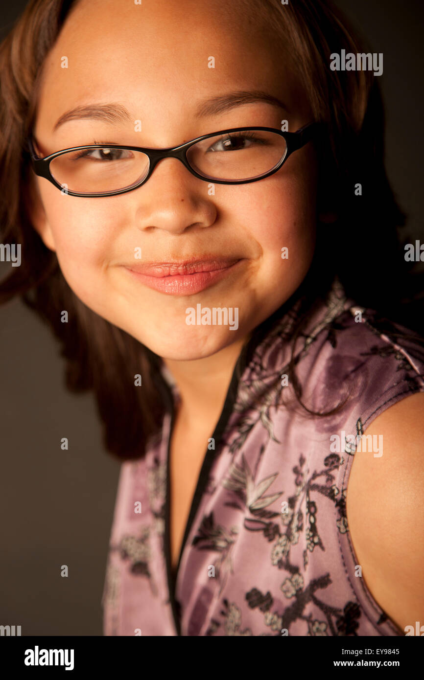 Portrait of a girl; Edmonton, Alberta, Canada Stock Photo - Alamy