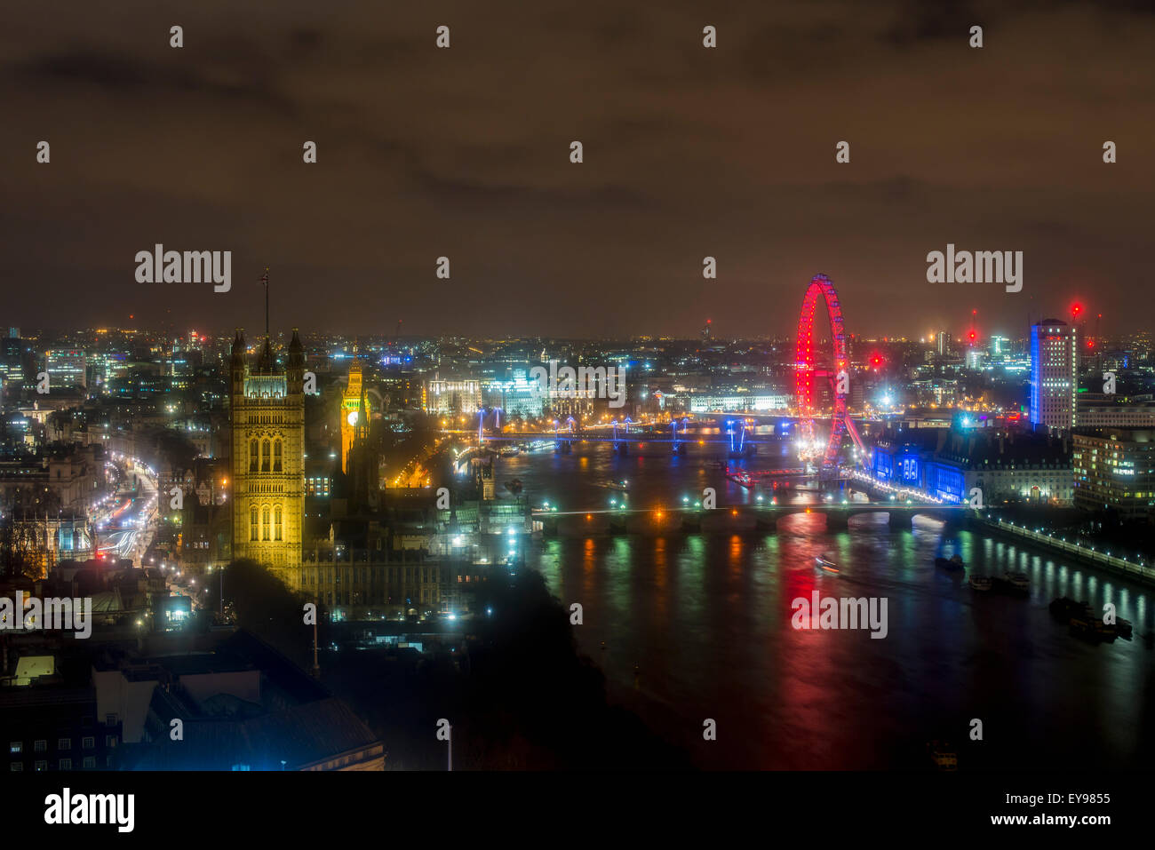 London views from Altitude 360, Millbank Tower; London, England Stock ...