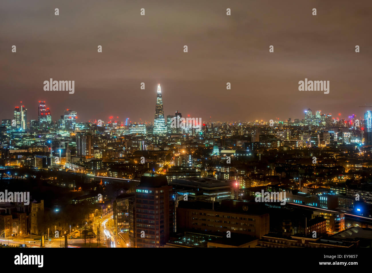 London views from Altitude 360, Millbank Tower; London, England Stock ...