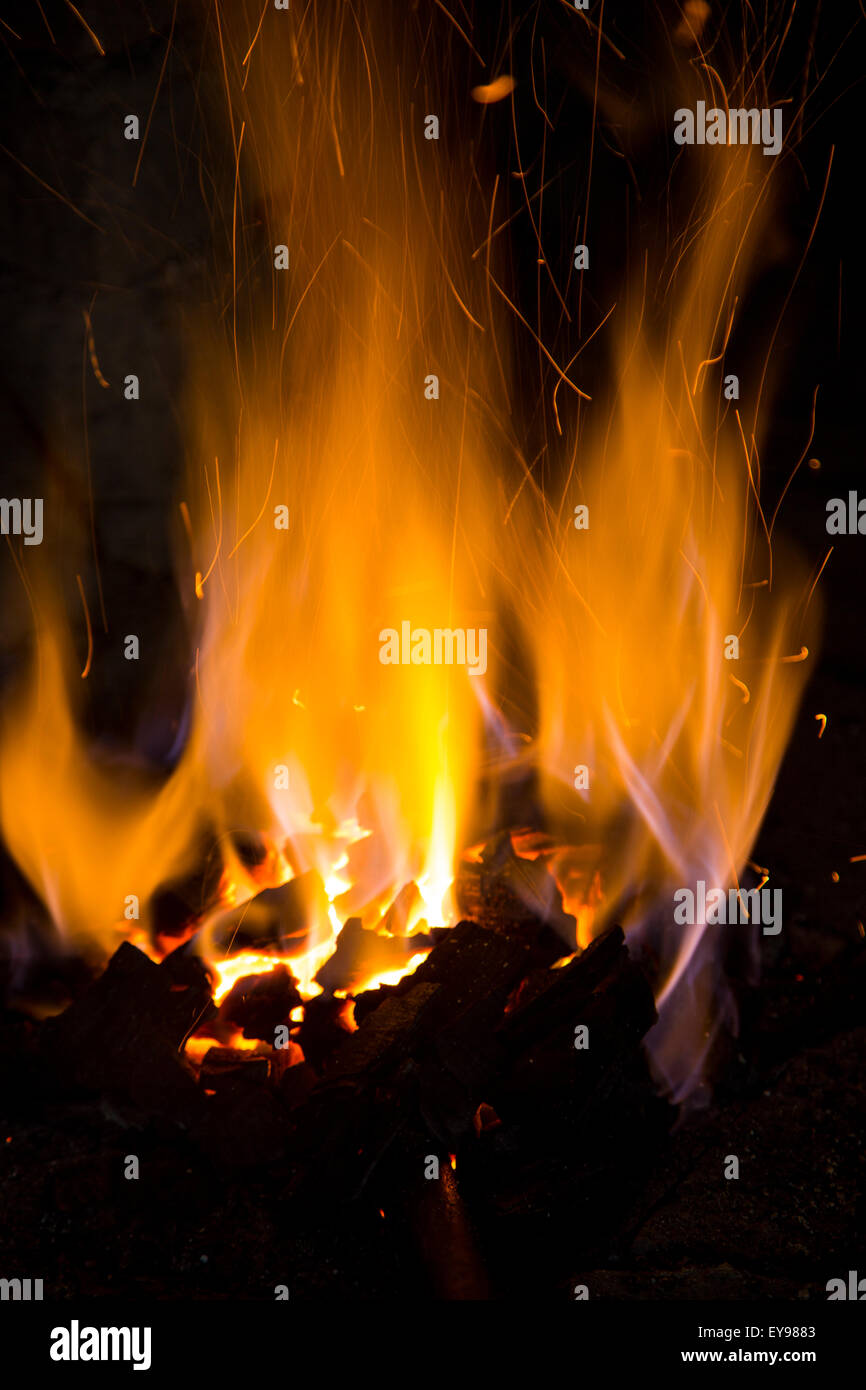 Blacksmith fire hi-res stock photography and images - Alamy
