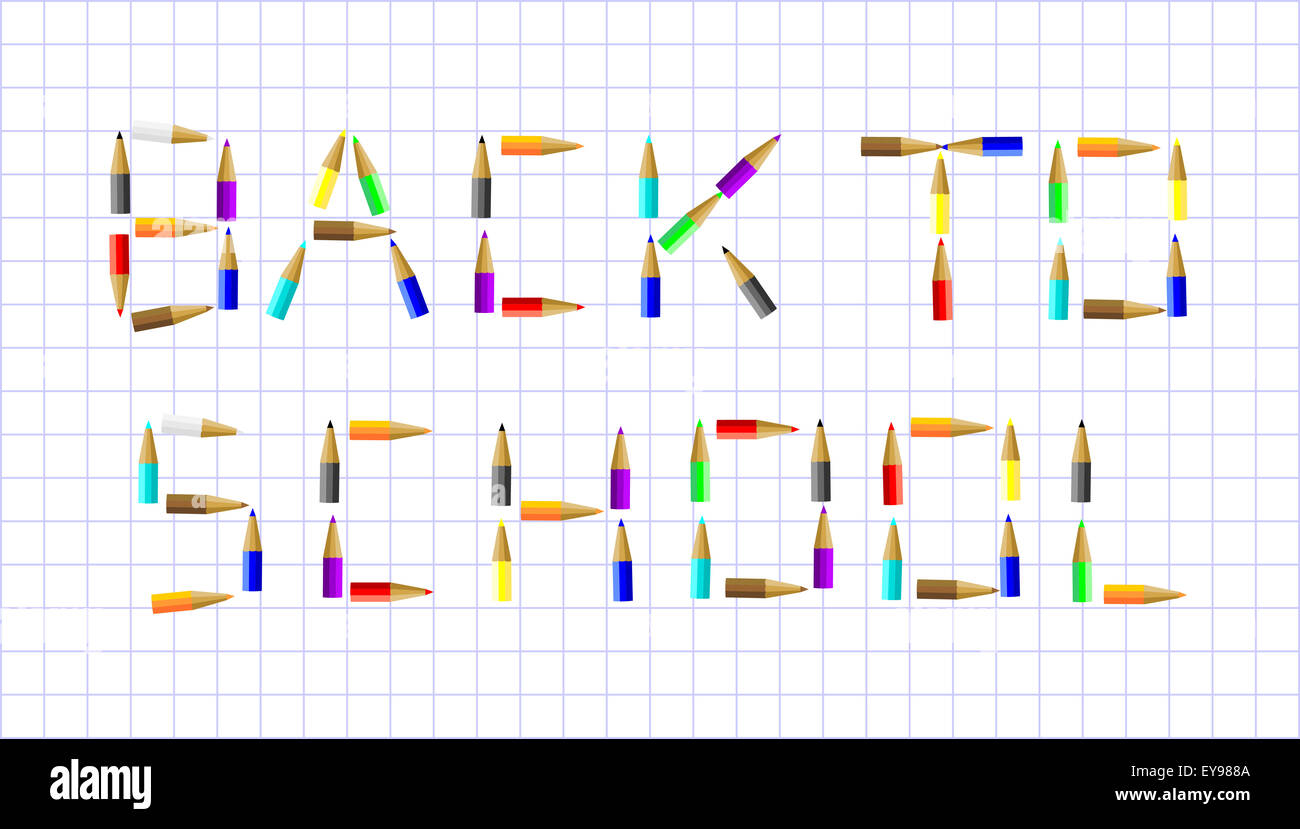 School work in classroom Cut Out Stock Images & Pictures - Alamy