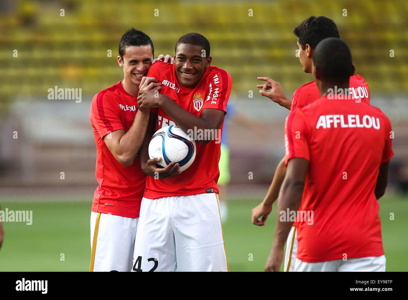 Jessy PI/Raphael DIARRA - 10.07.2015 - Monaco/Dynamo Moscou - Match ...