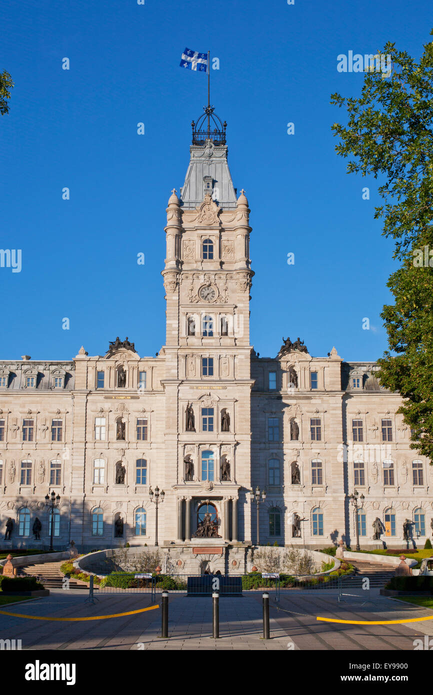 Quebec Parliament Buildings; Quebec, Quebec City, Canada Stock Photo ...