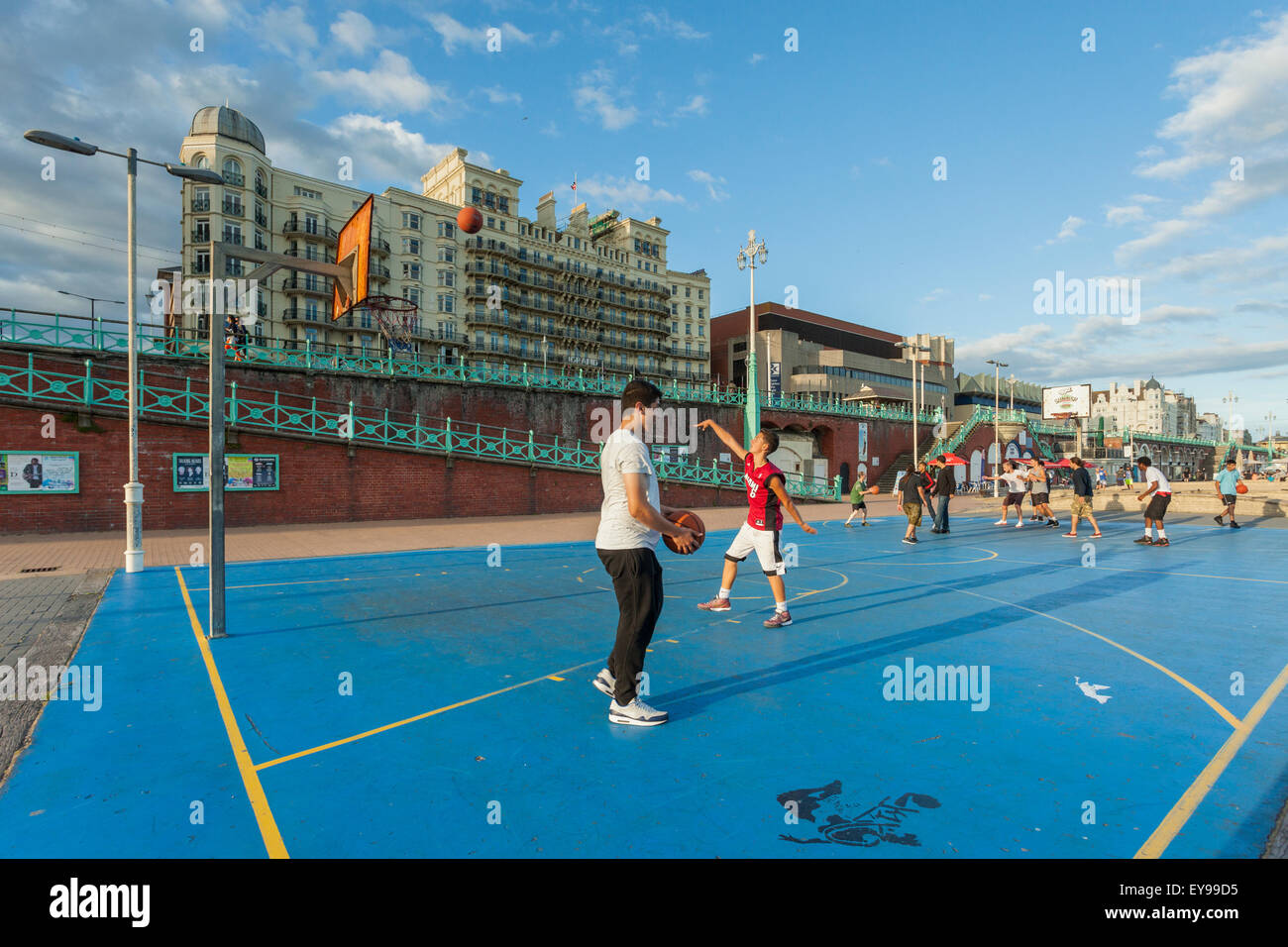 Basketball Court Brighton High Resolution Stock Photography and Images ...