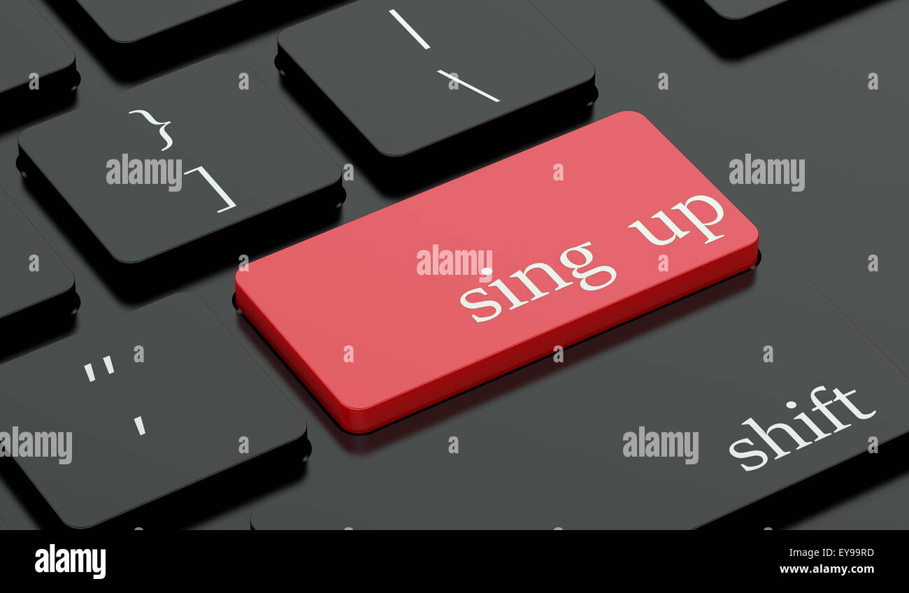 Hot button sign key hi-res stock photography and images - Alamy