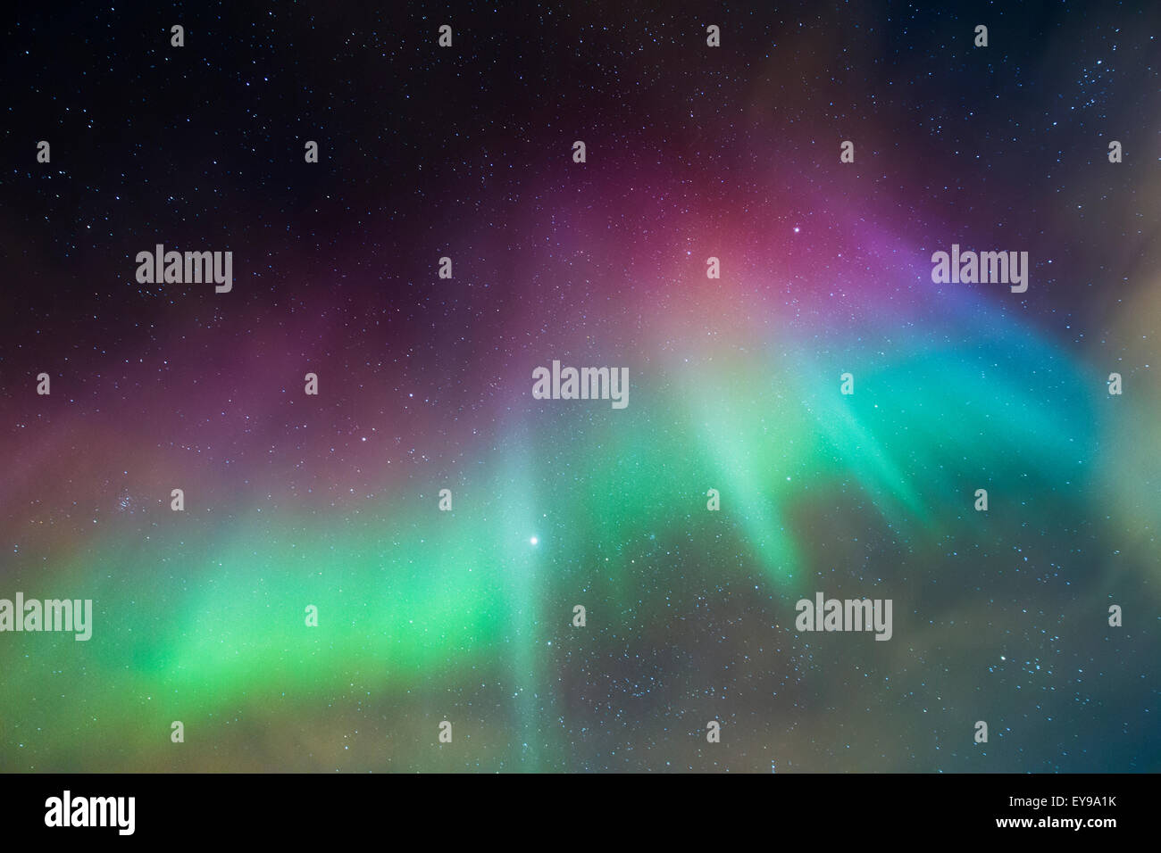 Northern Lights above Barrow, Arctic Alaska, Winter Stock Photo - Alamy