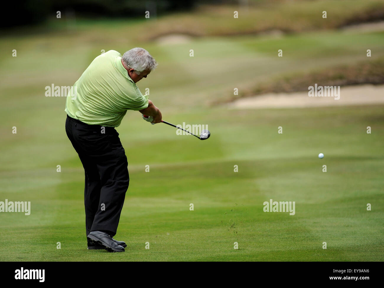 Sunningdale, UK. 23rd July, 2015. Qualifier Steve Spittles of England ...
