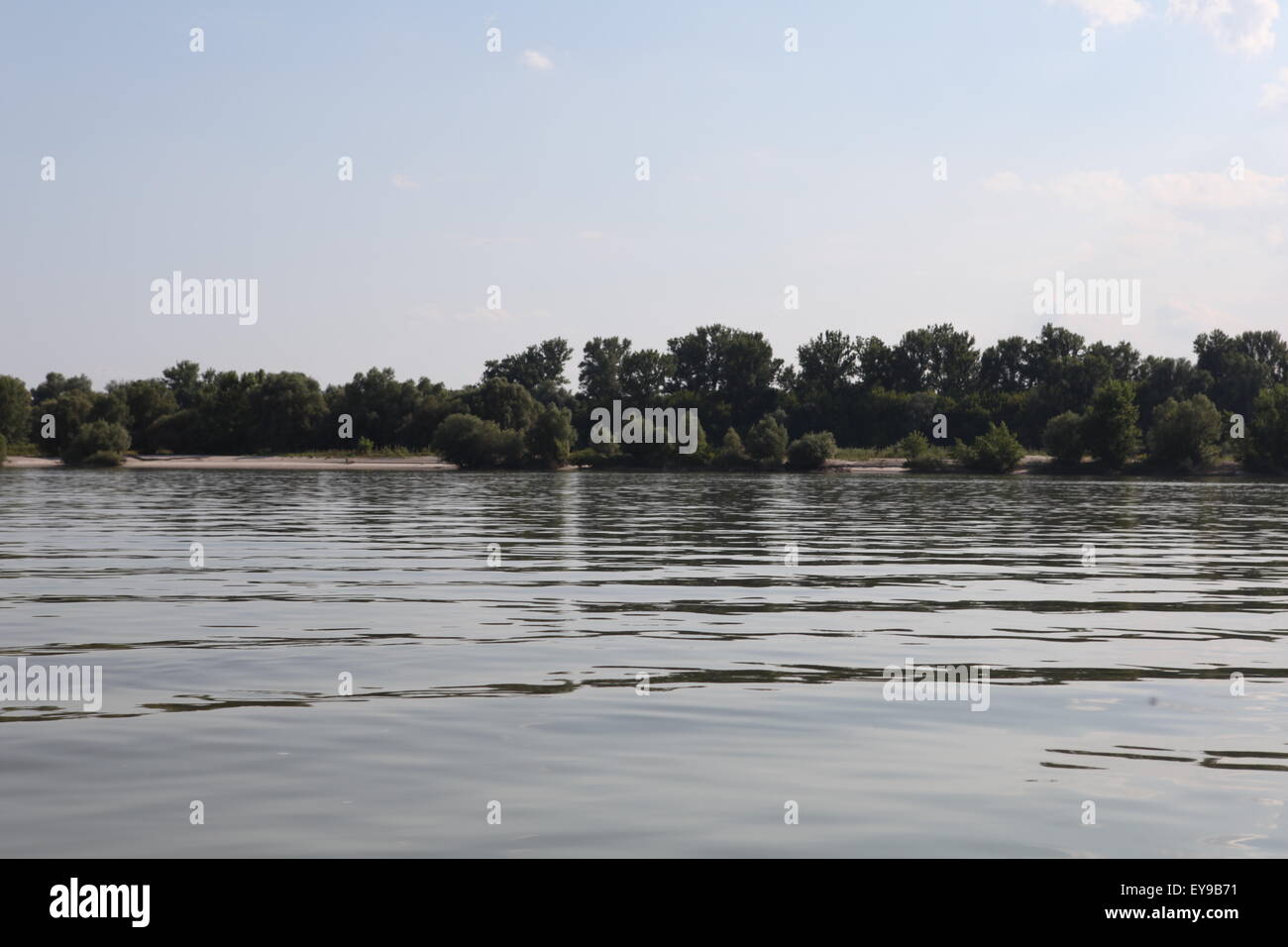 Liberland or more precisely a tiny island on the Danube, part of ...