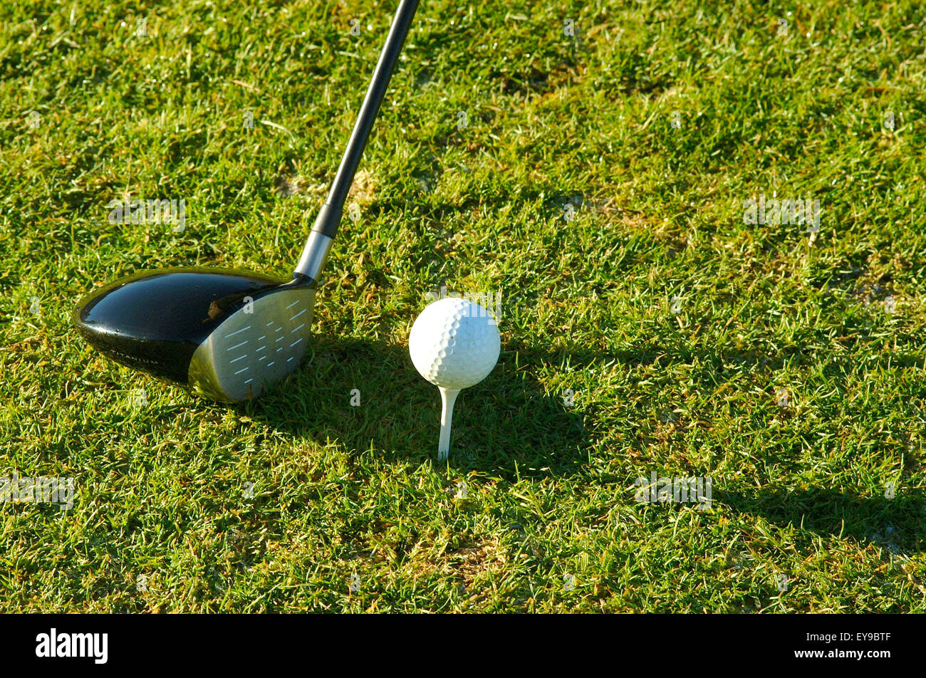 preparation playing golf Stock Photo - Alamy