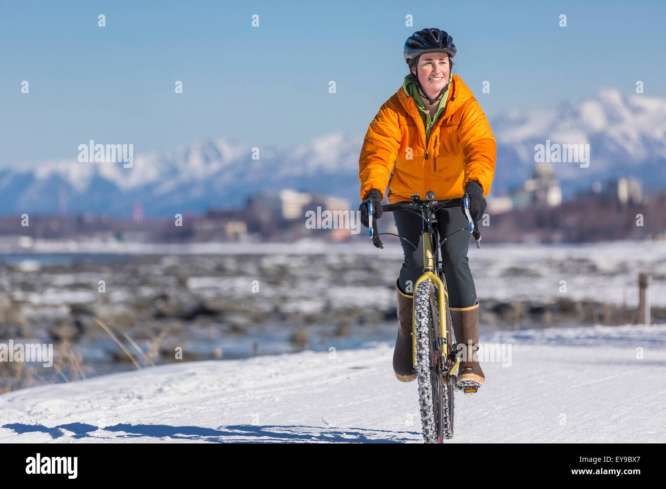 Tony knowles costal trail hi-res stock photography and images - Alamy