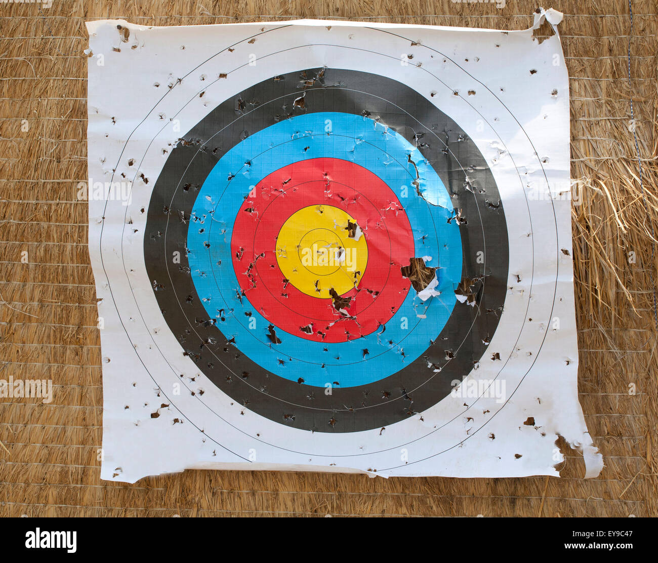 Target without qarrows close up as a background Stock Photo - Alamy