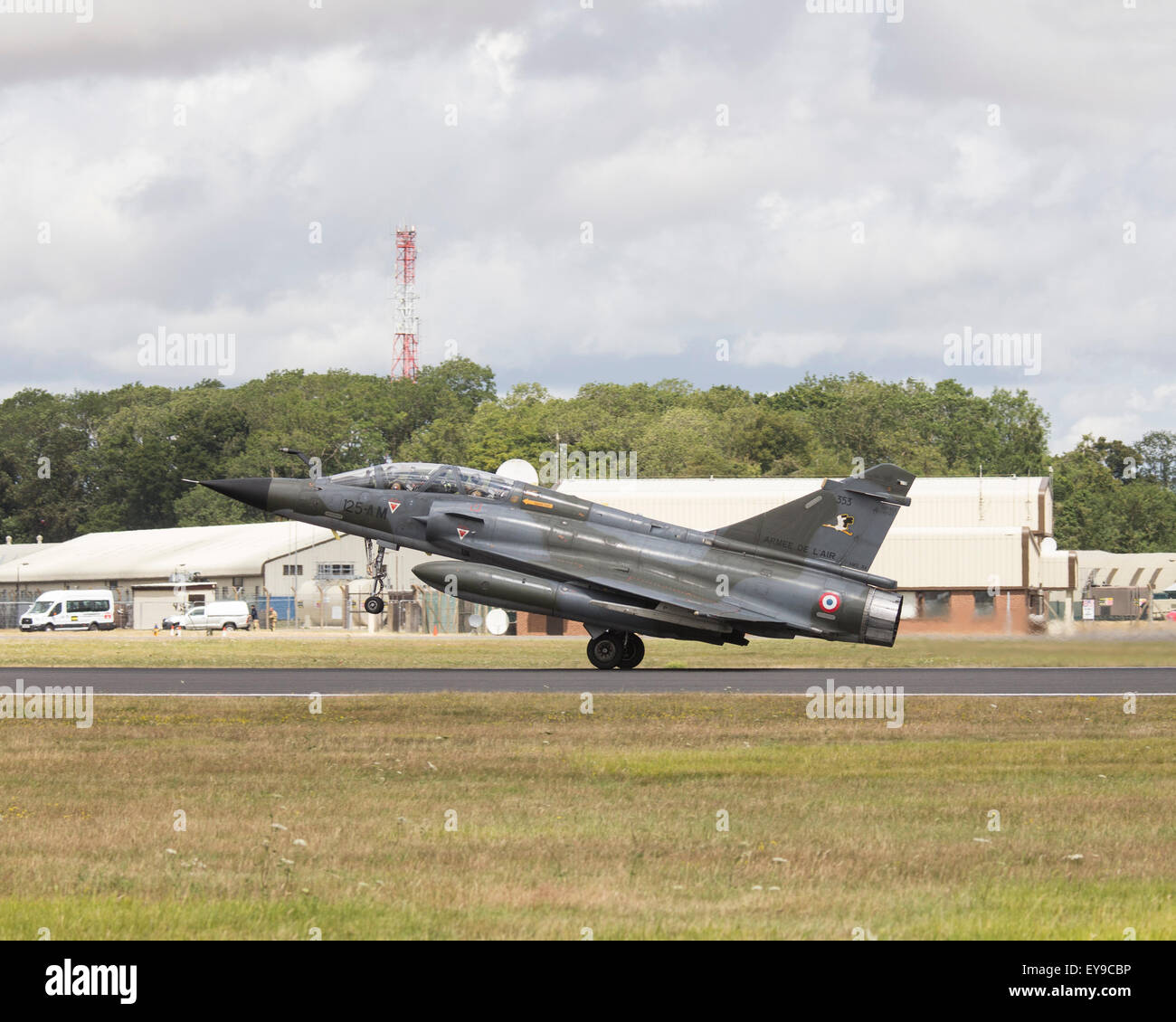 One of the Dassault Mirage 2000N jet aircraft of the French Ramex Delta ...