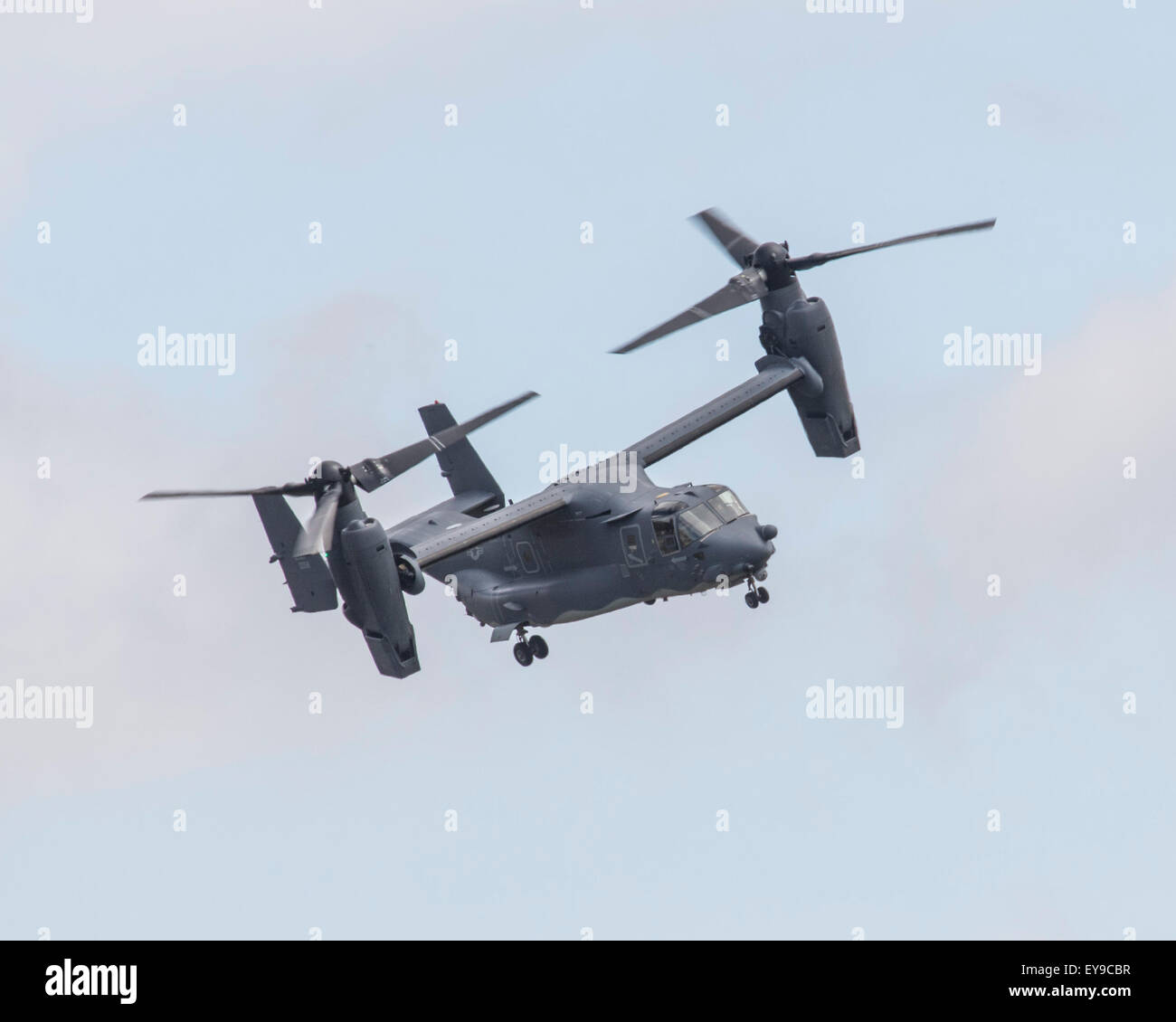 Bell Boeing V-22 Osprey tiltrotor aircraft at the 2015 Royal ...