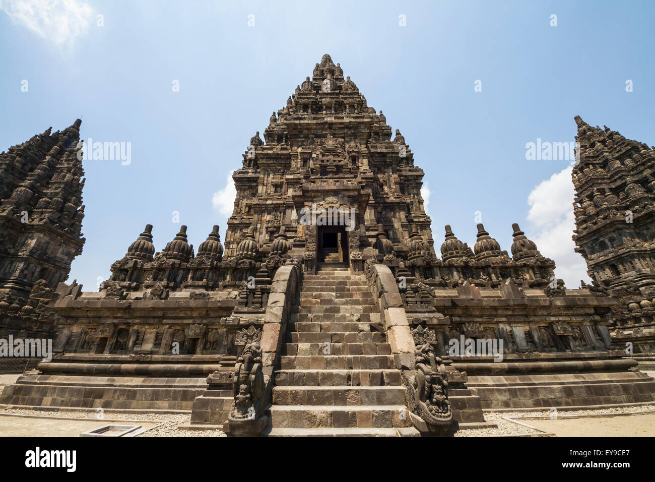 Shiva temple, dating to the 9th century, Prambanan Temple Compounds ...