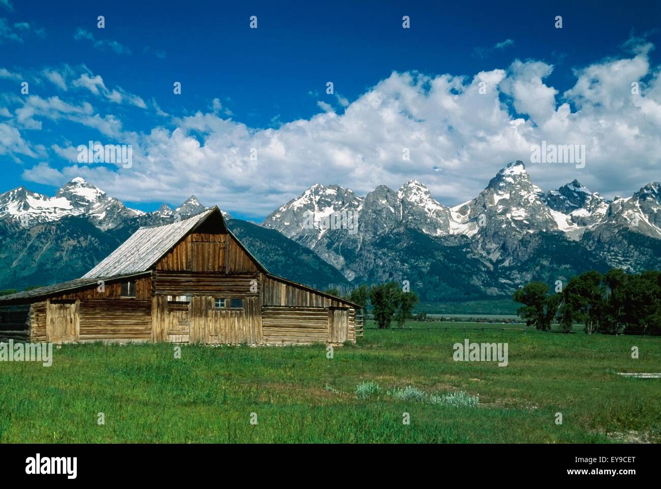 Moulton Barn At Mormon Row In Grand Tetons Stock Photo - Alamy