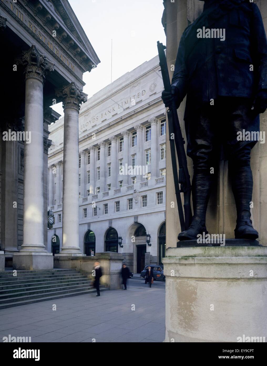 Royal Exchange Bank Stock Photo - Alamy