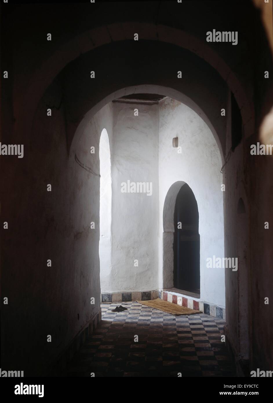 Entrance To Small Mosque Stock Photo - Alamy