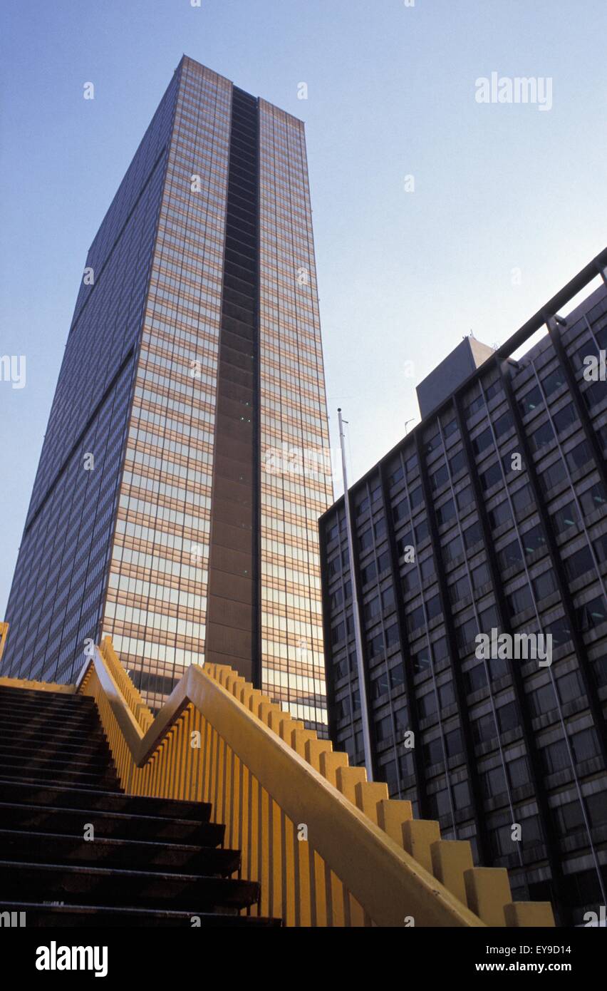 Low Angle View Of Pemex Headquarters Stock Photo - Alamy