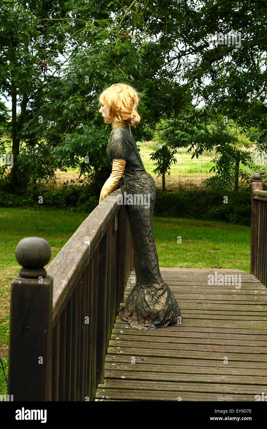 Mermaid scarecrow hi-res stock photography and images - Alamy