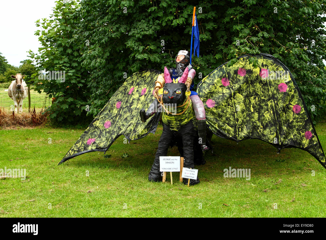 Muston scarecrow festival 2015 Stock Photo - Alamy