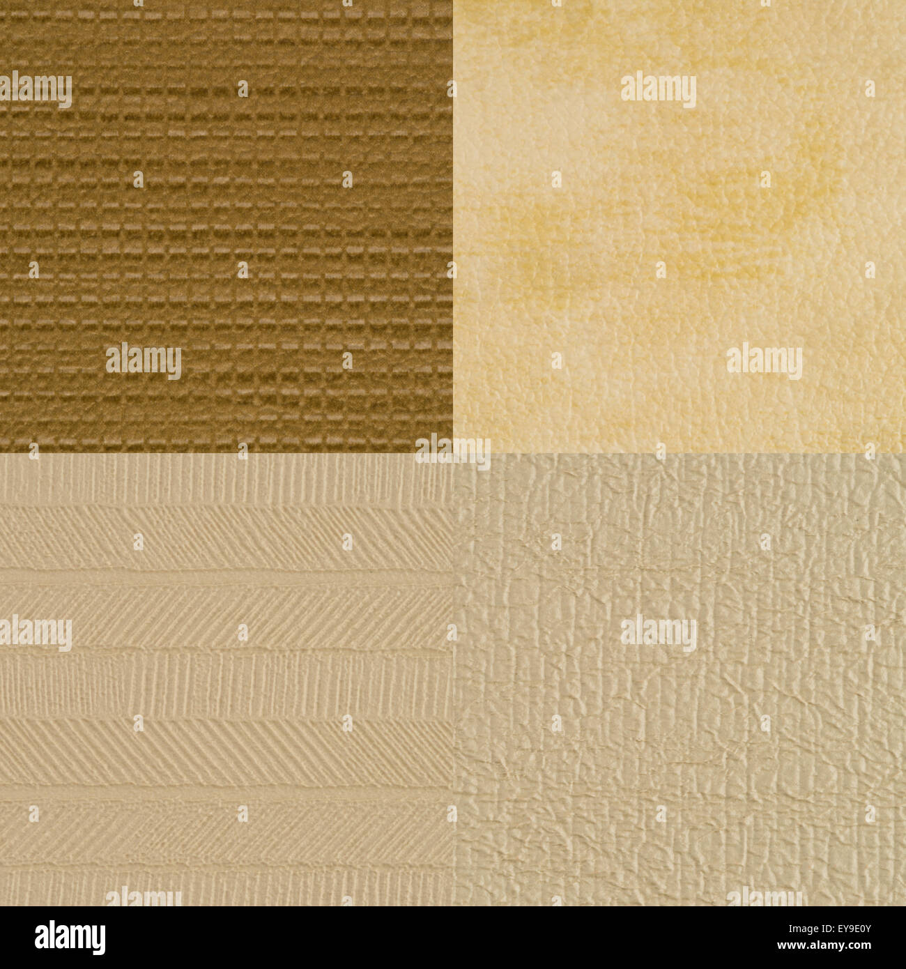 Set of brown vinyl samples, texture background Stock Photo - Alamy