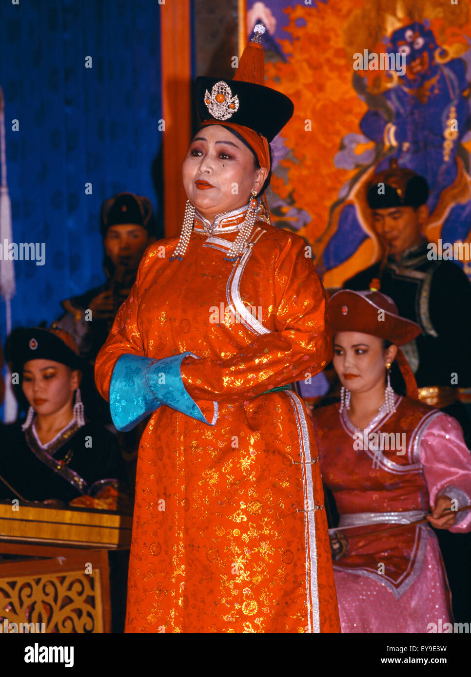 Ulaan Baatar Mongolia Traditional Singing and Music Stock Photo - Alamy