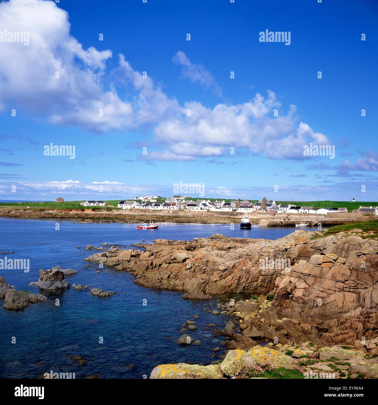 Rock Formations At The Coast, Tory Island, County Donegal, Republic Of ...