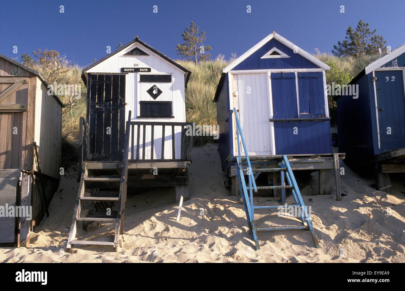 Bathing huts hi-res stock photography and images - Alamy