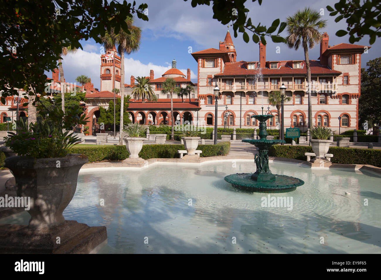 Flagler College,Ponce de Leon Hall,Florida Stock Photo - Alamy