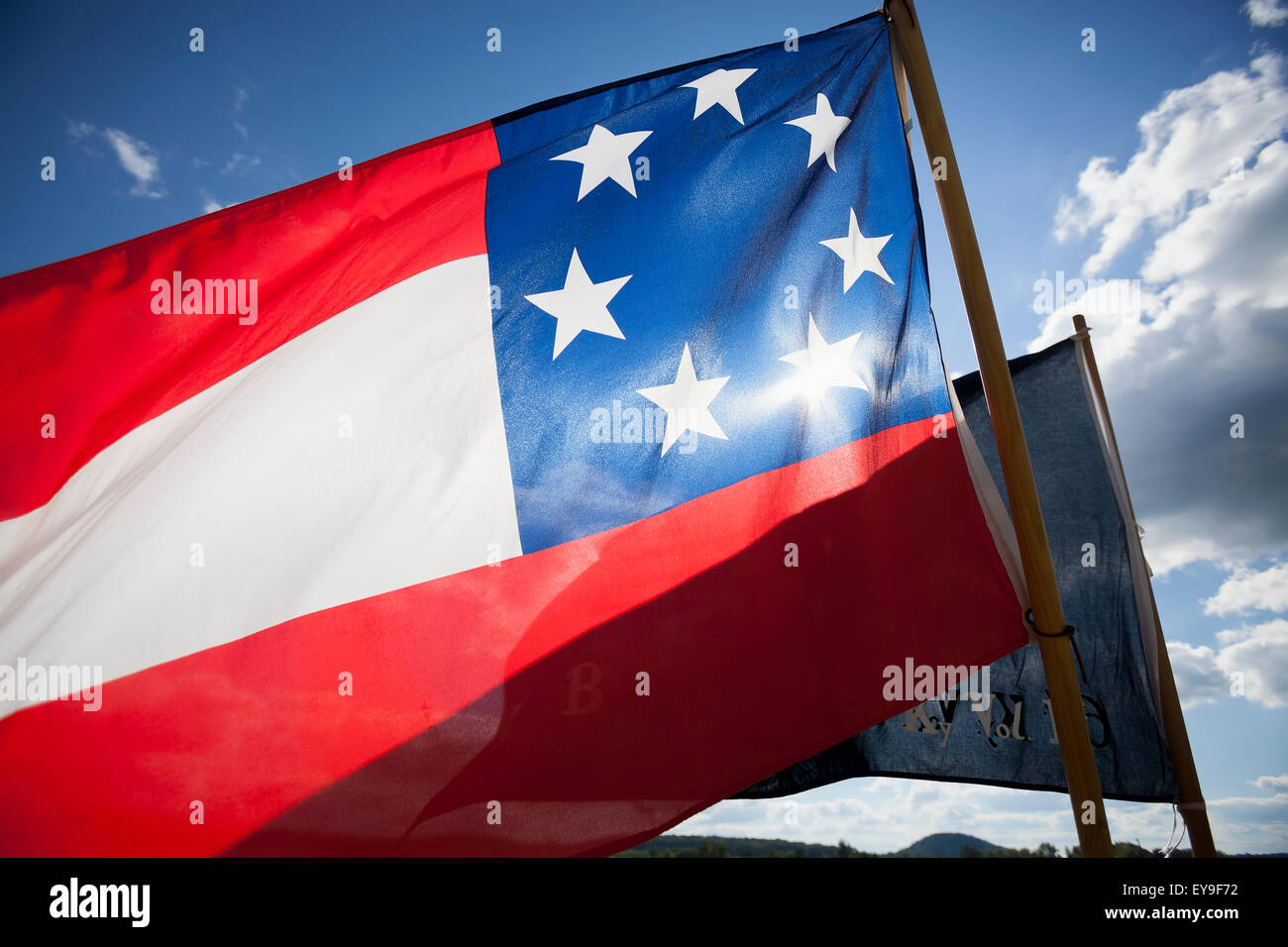 Civil war confederate flag hi-res stock photography and images - Alamy