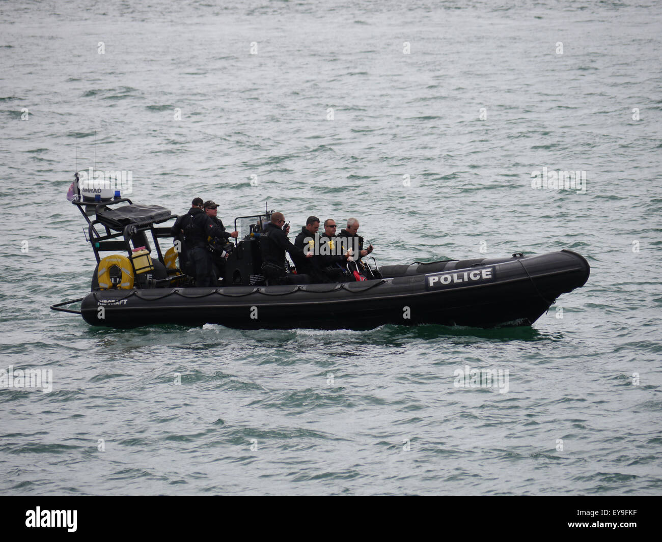 Police rigid inflatable boat rib hi-res stock photography and images ...
