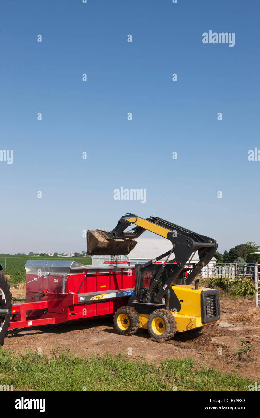 Manure loader hi-res stock photography and images - Alamy