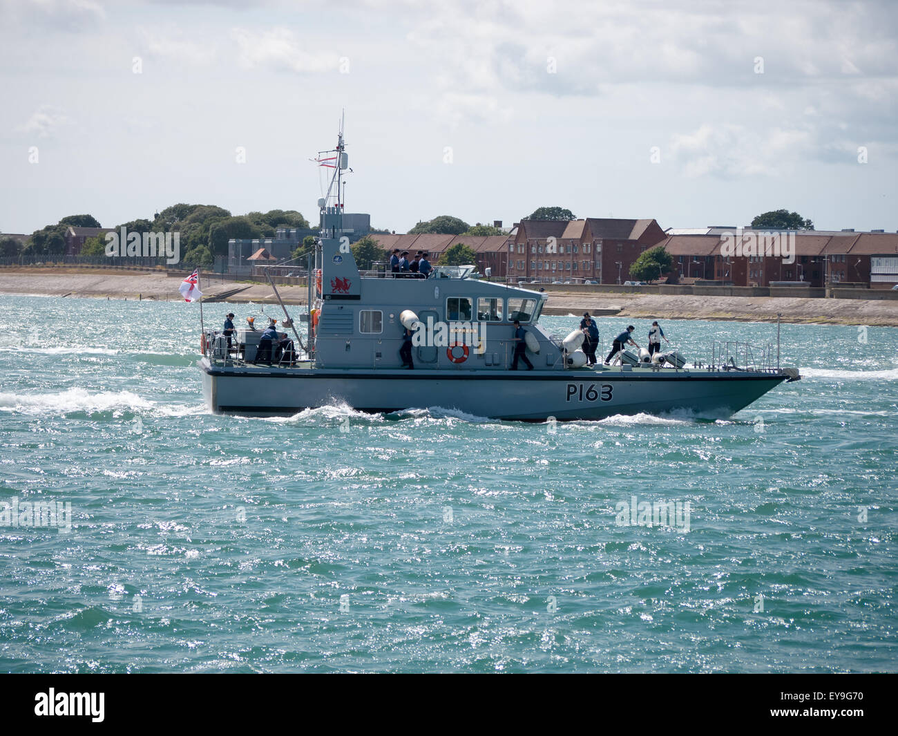 HMS Express, an Archer-class P2000 patrol and training vessel of the ...