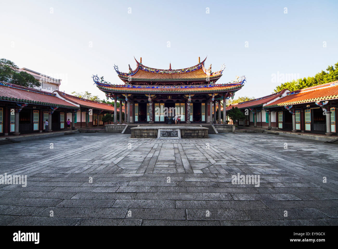 Dacheng Hall in the Confucius Temple; Taipei, Taiwan Stock Photo - Alamy