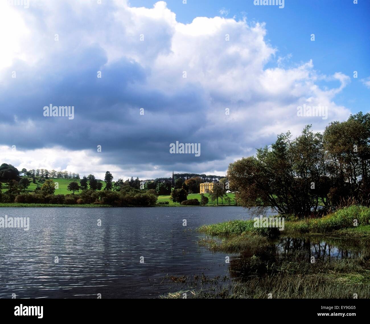 Hope Castle, Lough Muckno, Castleblayney, Co Monaghan, Ireland Stock ...