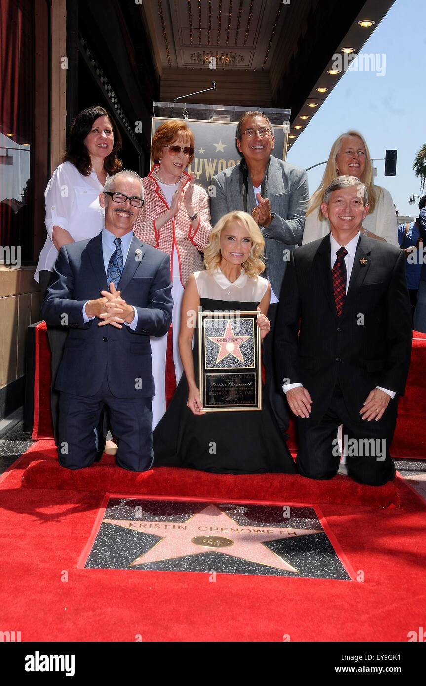 Los Angeles, CA, USA. 24th July, 2015. Maureen Schultz, Mitch O'Ferrell ...