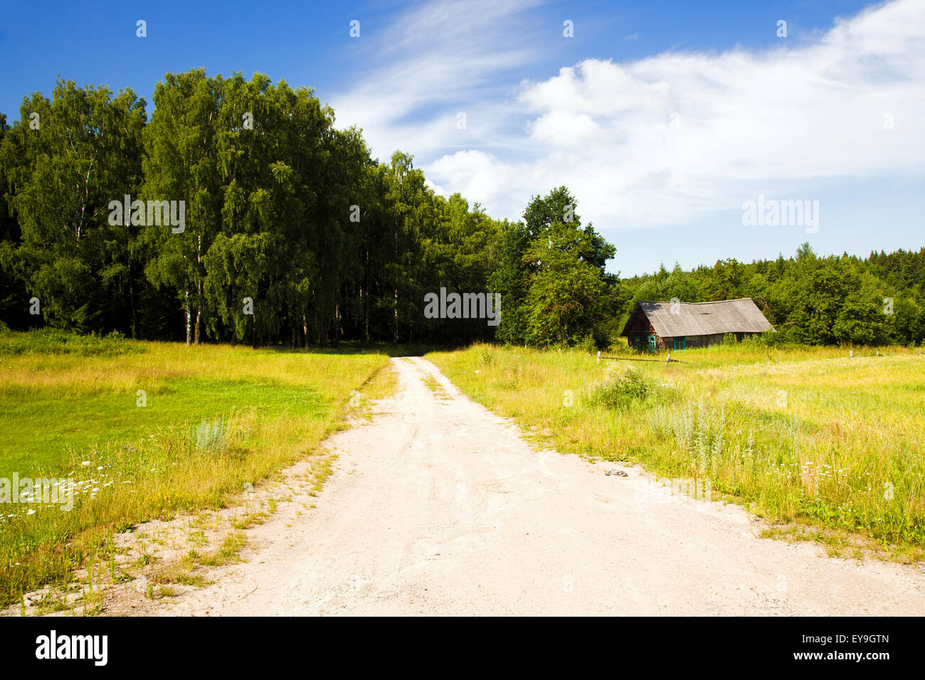 the rural road Stock Photo - Alamy
