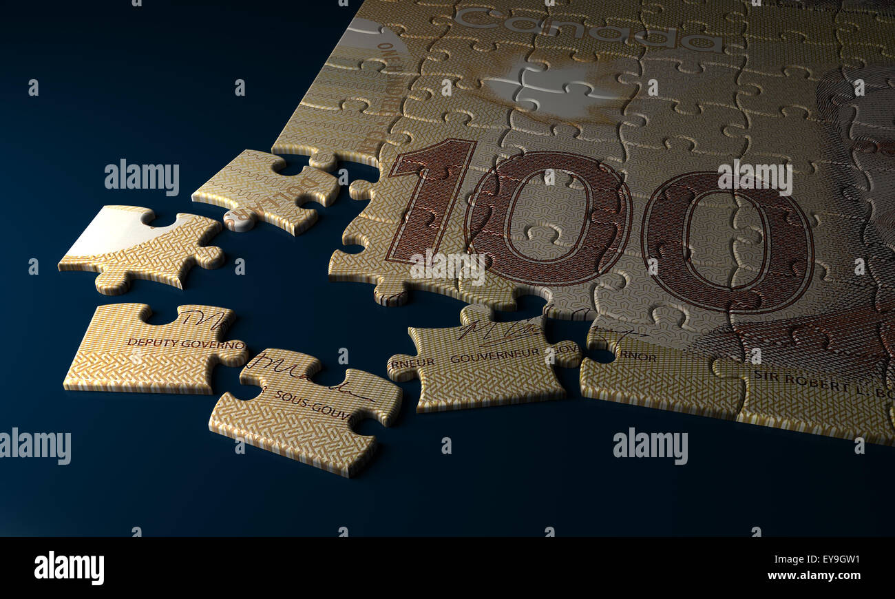 Dollar puzzle hi-res stock photography and images - Alamy