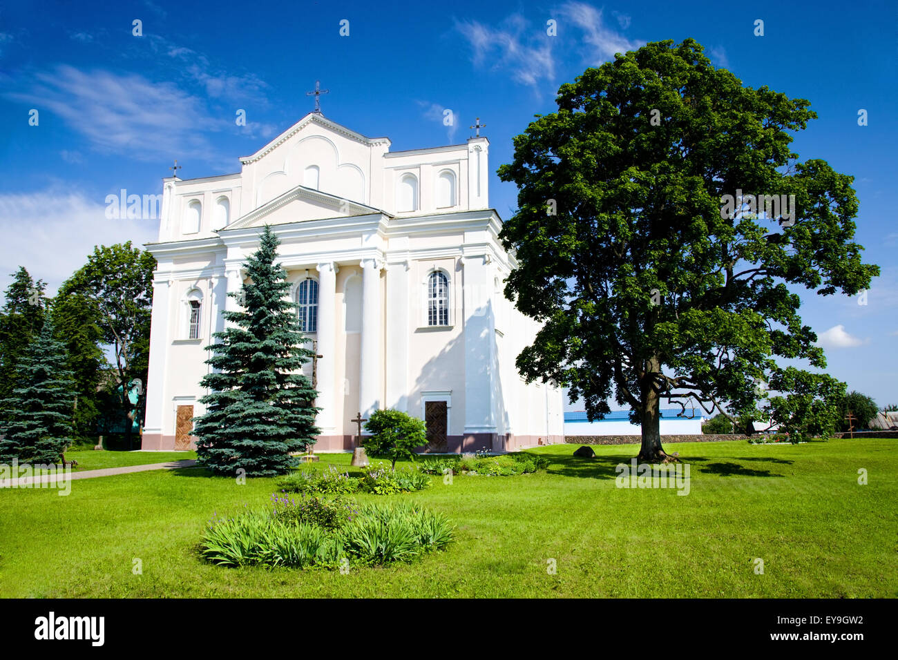 Empty church cloister hi-res stock photography and images - Alamy