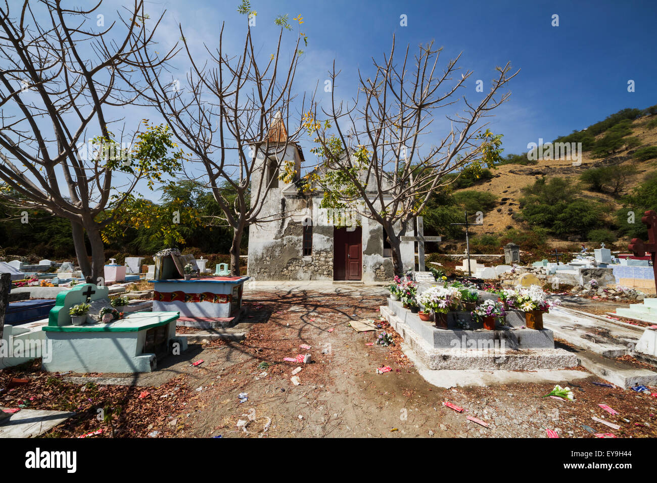 Tombs in the municipal cemetery; Manatuto, East Timor Stock Photo - Alamy