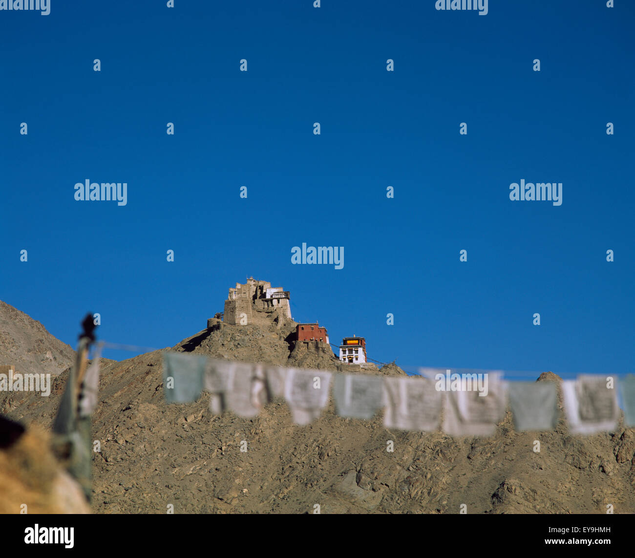 Victory Fort On Namgyal Hill Stock Photo - Alamy