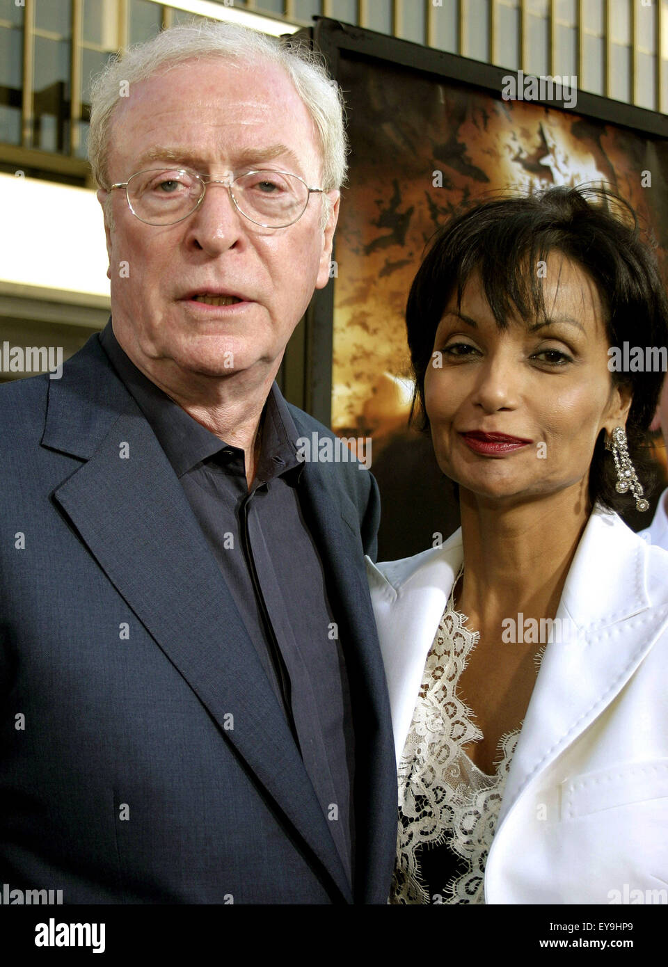 Sir Michael Caine and wife Shakira Caine attend the Los Angeles ...