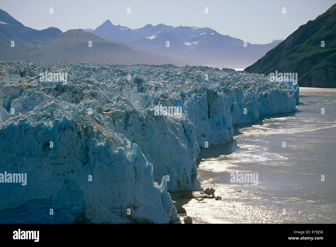 Hubbard Glacier Russell Fjord Wildnerness Yakutat Ak Southeast Summer ...