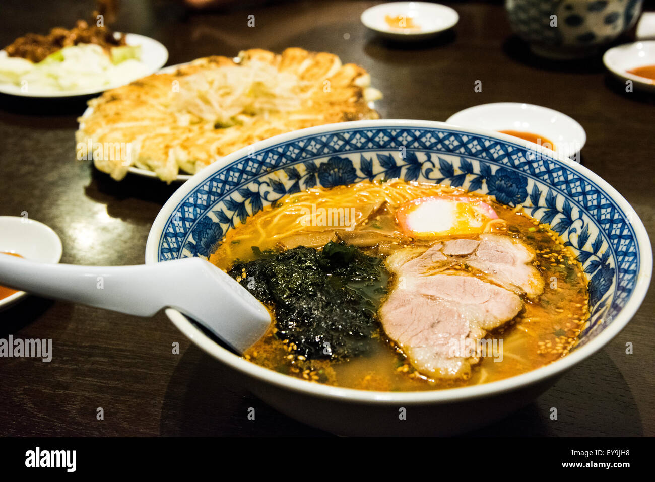 Japanese dumplings and ramen hi-res stock photography and images - Alamy