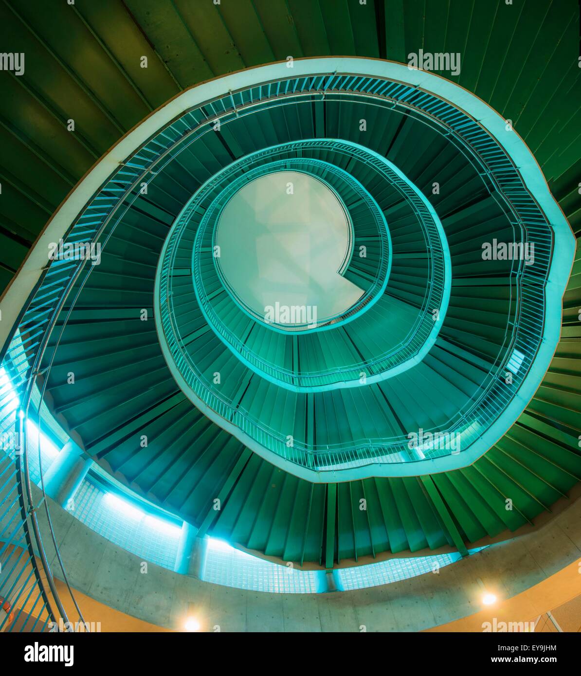 Spiral staircase,Hamamatsu City,Shizuoka Prefecture,Japan Stock Photo ...