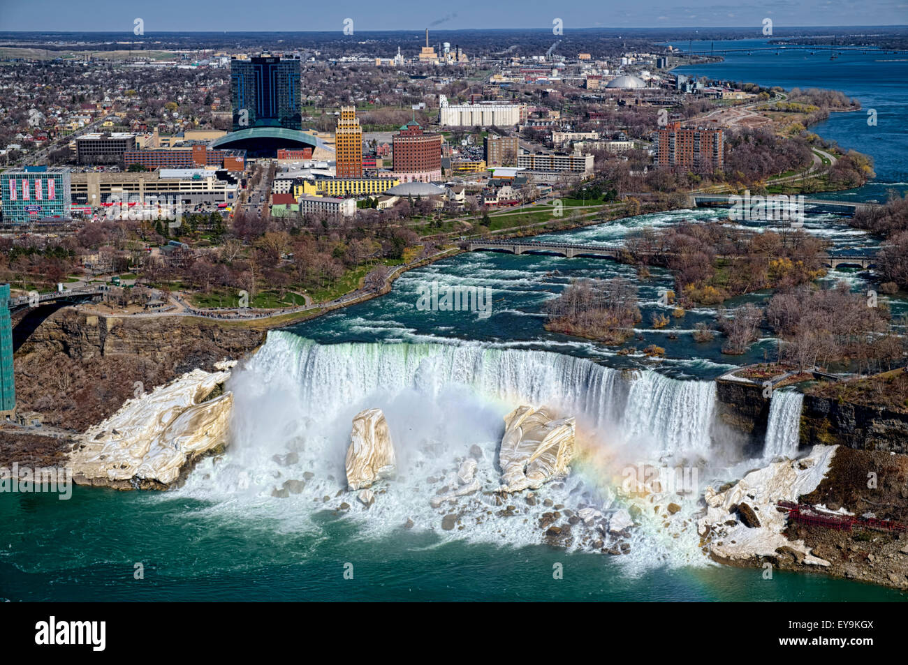 Another Niagara falls scene, Niagara city, Ontario, CA Stock Photo ...