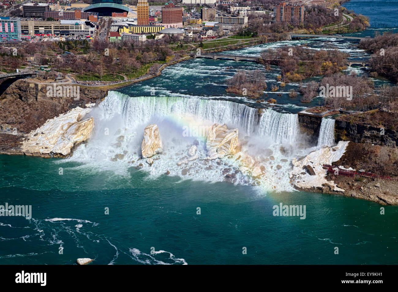 Niagara falls scene at Niagara city, Ontario, CA Stock Photo - Alamy
