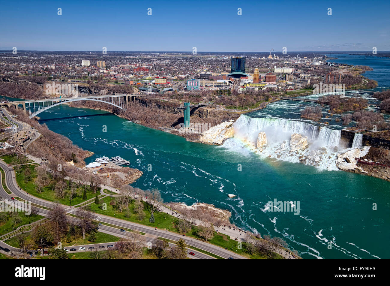 Niagara falls, Niagara city, Ontario, CA Stock Photo - Alamy
