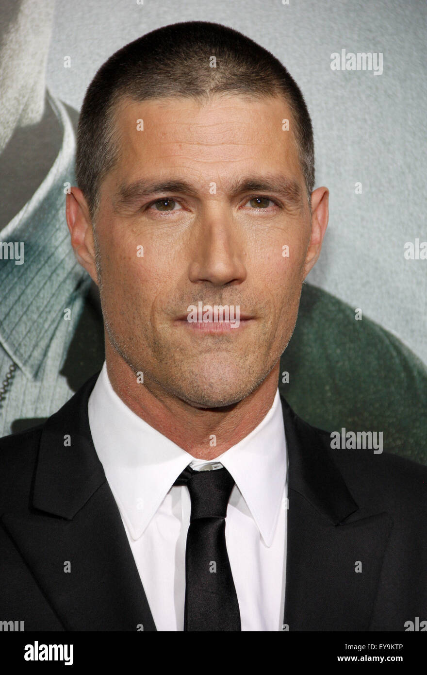 Matthew Fox at the LA premiere of 'Alex Cross' held at the ArcLight ...